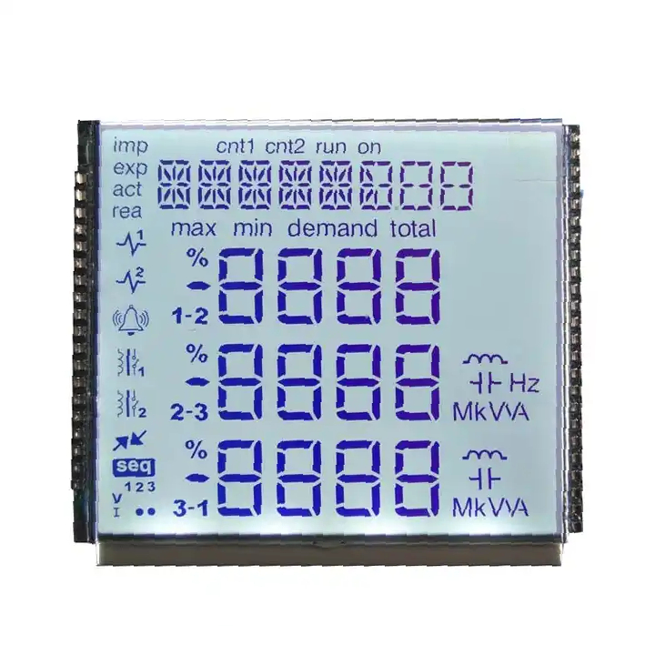 China 20 digit current voltage electricity indicator power meter Custom ...